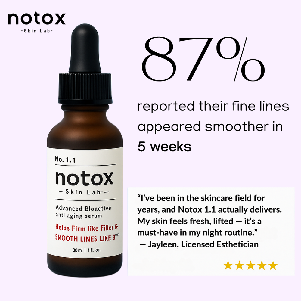 Notox Skin Lab - Notox 1.1 - Advanced Anti-Aging Serum Skincare Daily